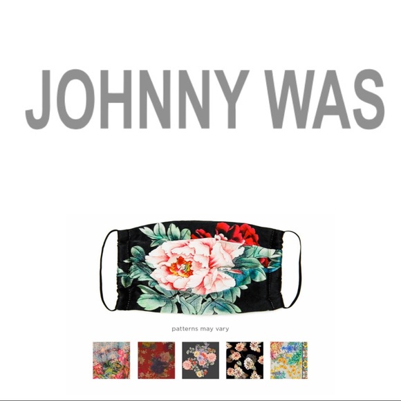 Johnny Was | Accessories | Johnny Was Silk Face Mask Various Patterns ...